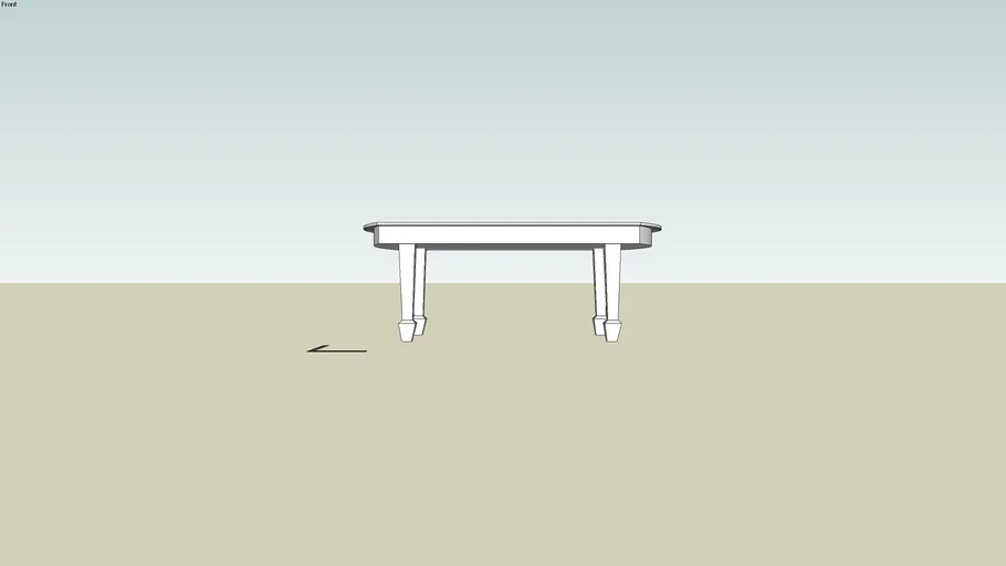 NeoClassical Table | 3D Warehouse