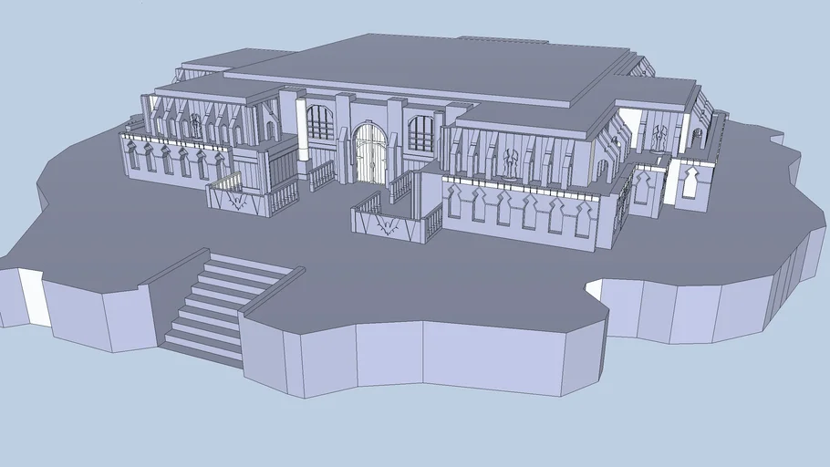 Daemonheim Castle (Refurnished, Uncoloured) | 3D Warehouse