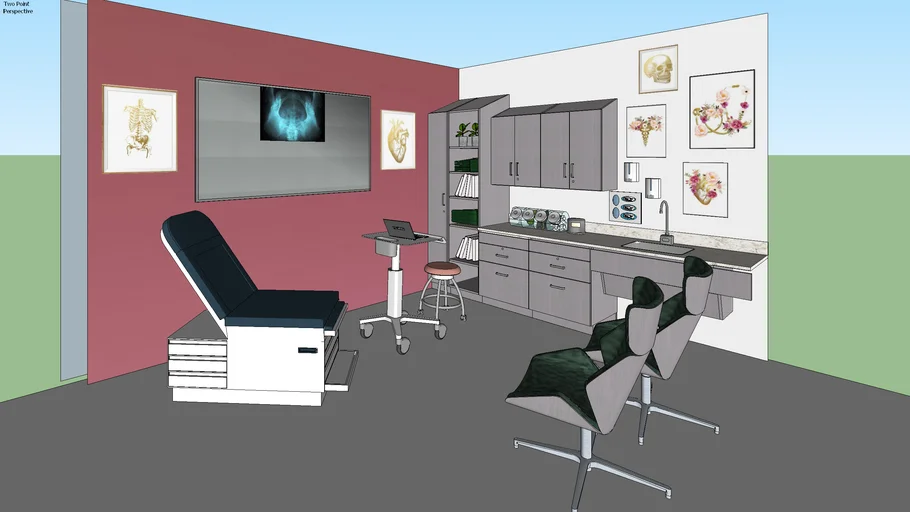 IIDA Exam Room Perspective | 3D Warehouse