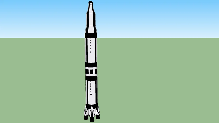 Phoenix 3 Rocket | 3D Warehouse