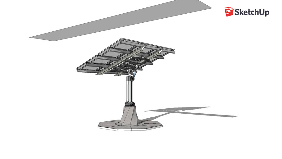 Copy of Modern Solar Tracking Tree | 3D Warehouse