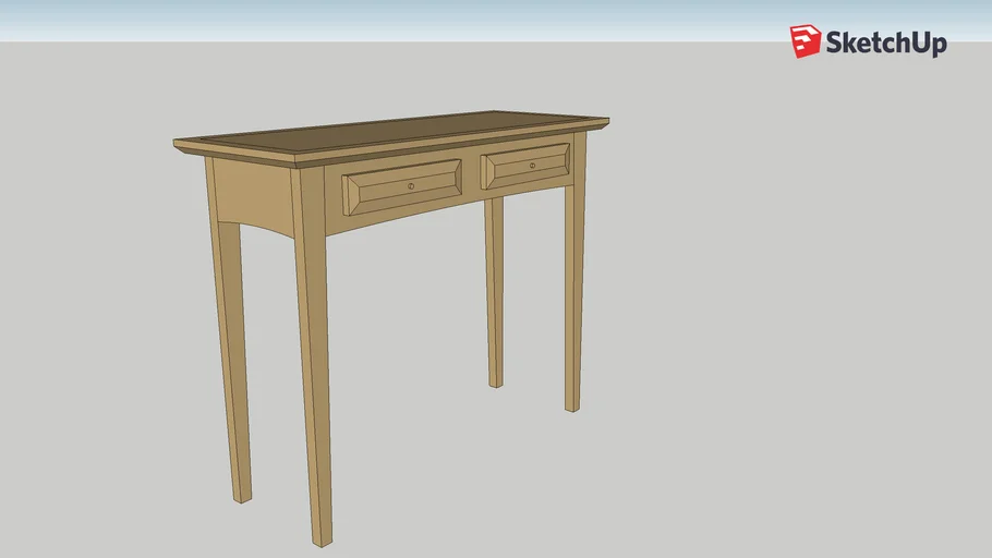 Hallway Table | 3D Warehouse