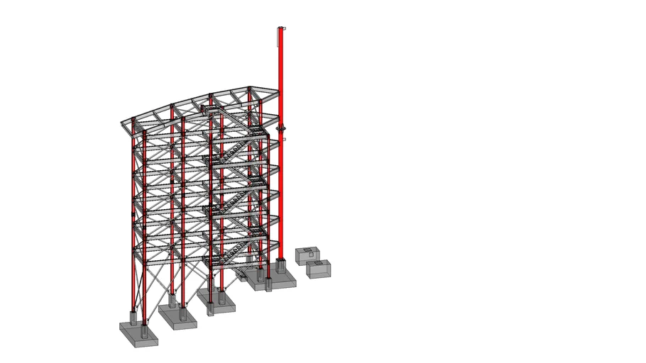 zip wire building | 3D Warehouse
