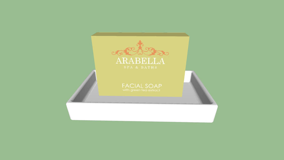 Soap in Soap Dish | 3D Warehouse