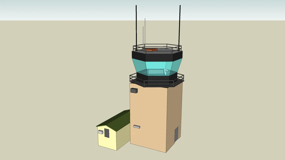 La Crosse Airport Control Tower | 3D Warehouse