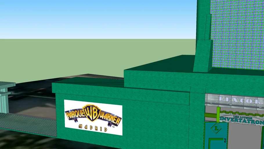 Edificio Lex Luthor Invertatron (Parque Warner Madrid) | 3D Warehouse