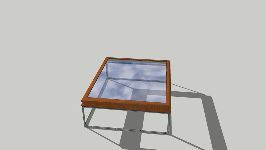 glass table | 3D Warehouse