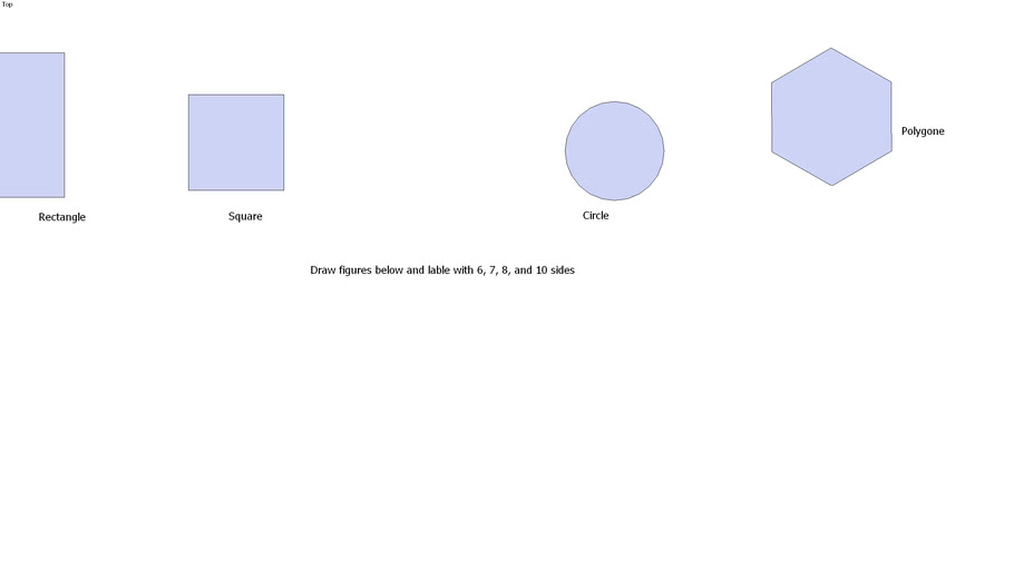 Shapes.skp | 3D Warehouse