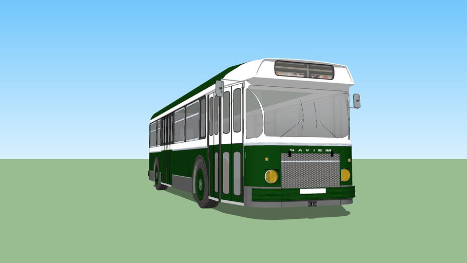 Bus RATP - Saviem SC 10 U | 3D Warehouse
