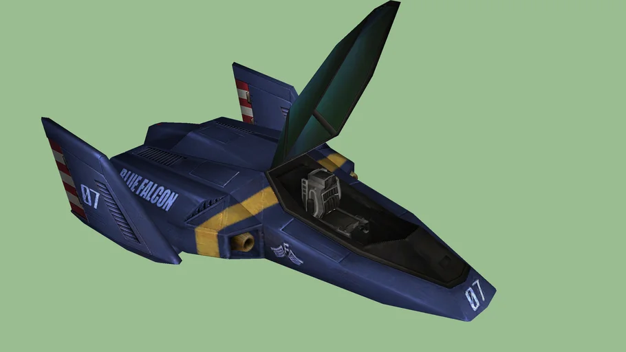 Blue Falcon | 3D Warehouse