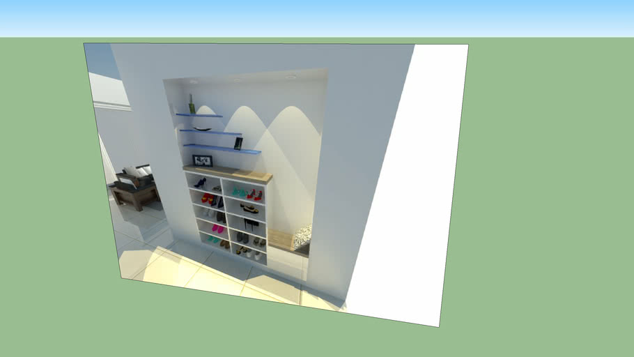 Shoe rack | 3D Warehouse