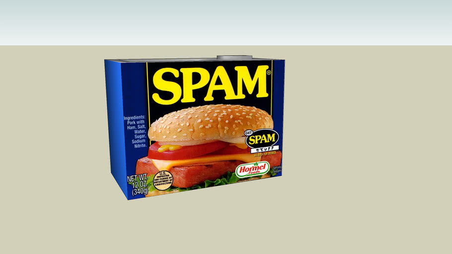SPAM | 3D Warehouse