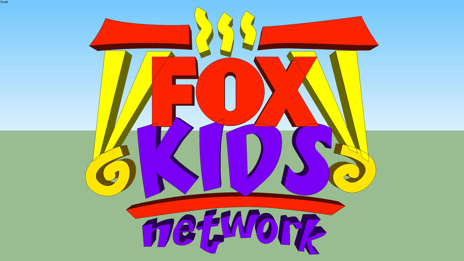 Fox Kids logo (1996-1998) | 3D Warehouse
