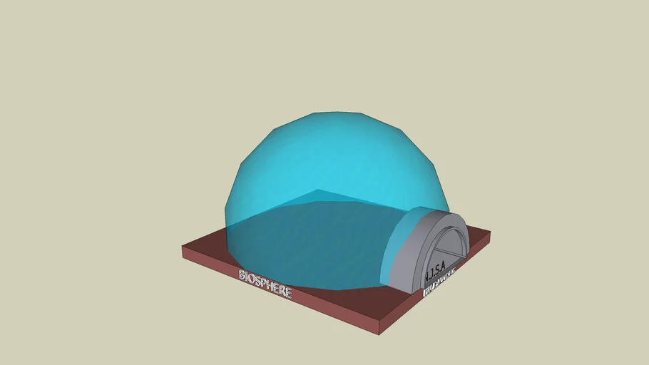 Biosphere for Target Mars | 3D Warehouse