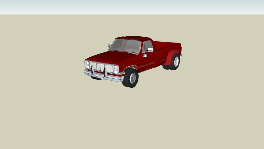 Chevy Dually | 3D Warehouse