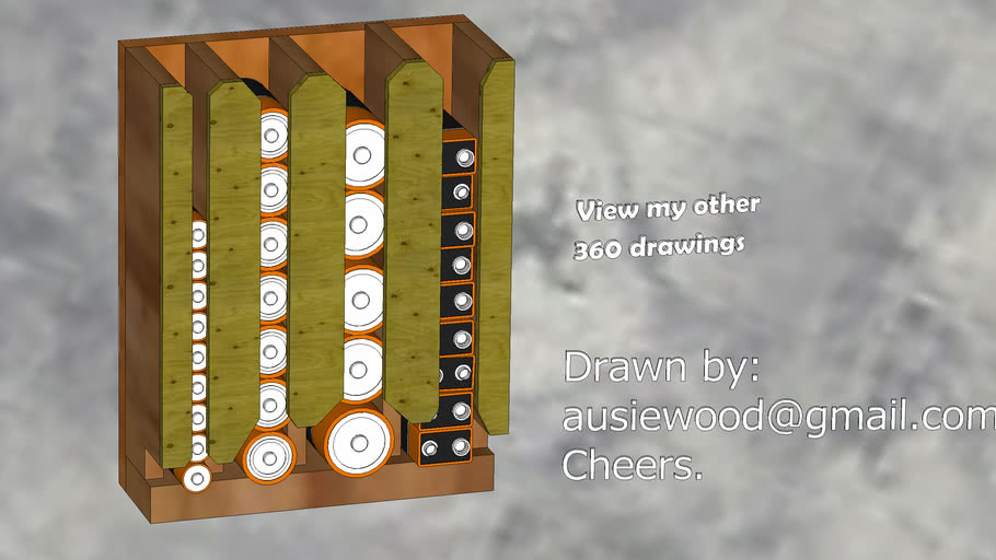 Battery Storage Rack | 3D Warehouse