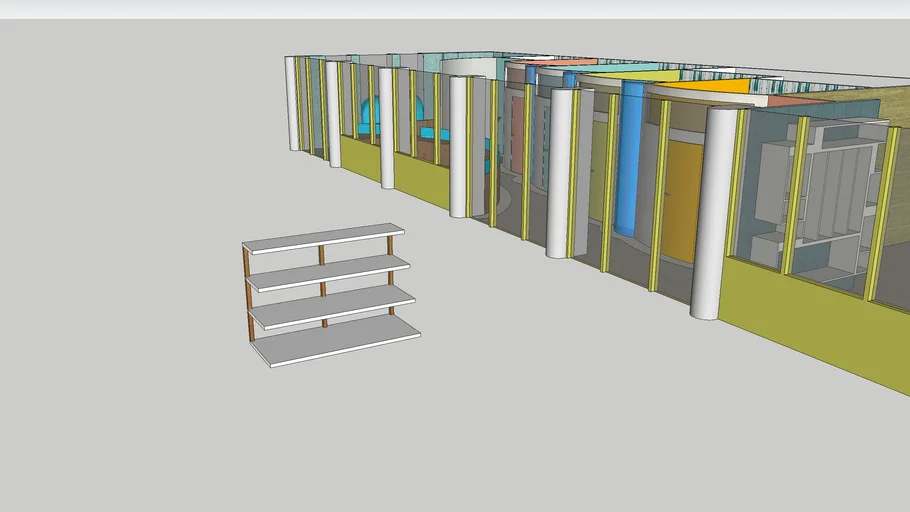 shelving unit | 3D Warehouse