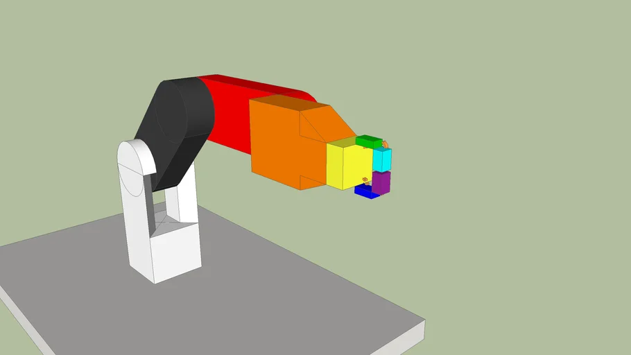 sketchy physics robot arm | 3D Warehouse