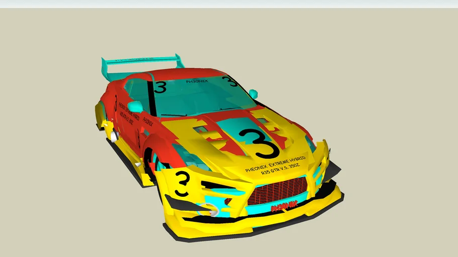 nissan gtr r35 pheonix extreme mods extreme hybrid with nissan 350z ...