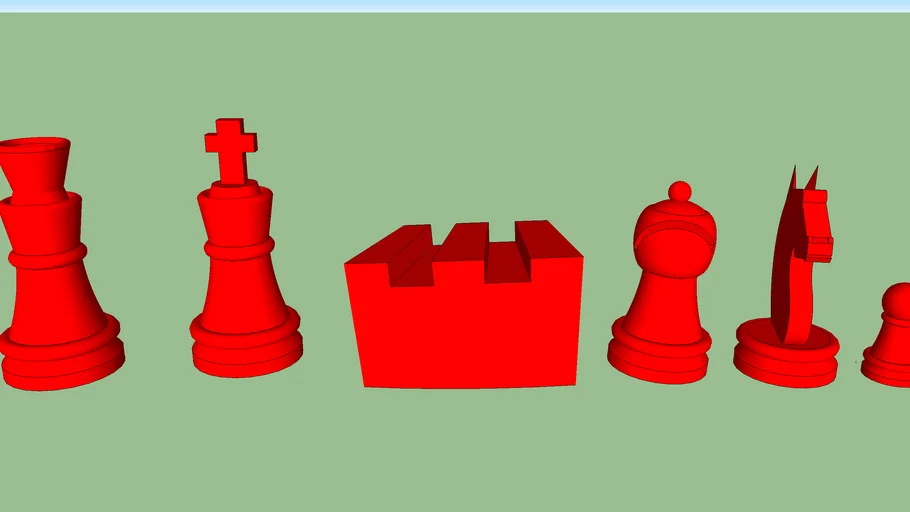chess set | 3D Warehouse