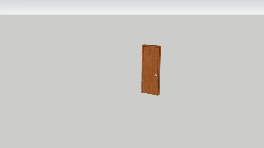 Generic Door | 3D Warehouse