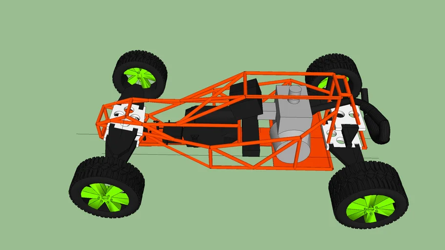 tubular chassis 1/5 scale rc car | 3D Warehouse