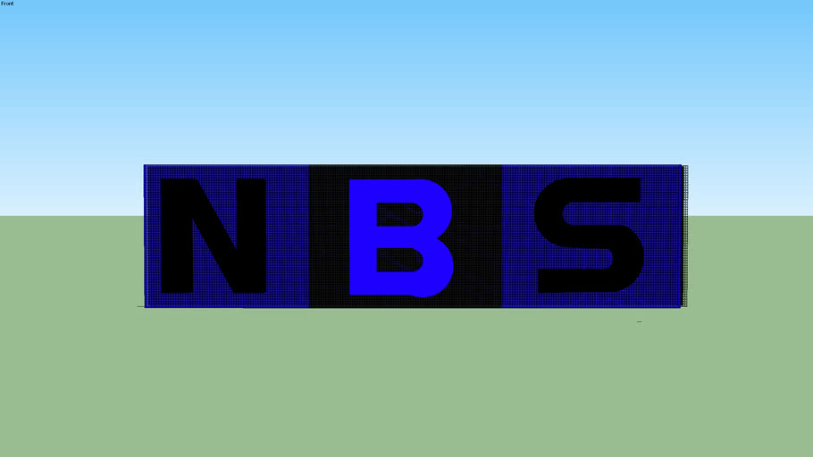 NBS 3D Logo | 3D Warehouse