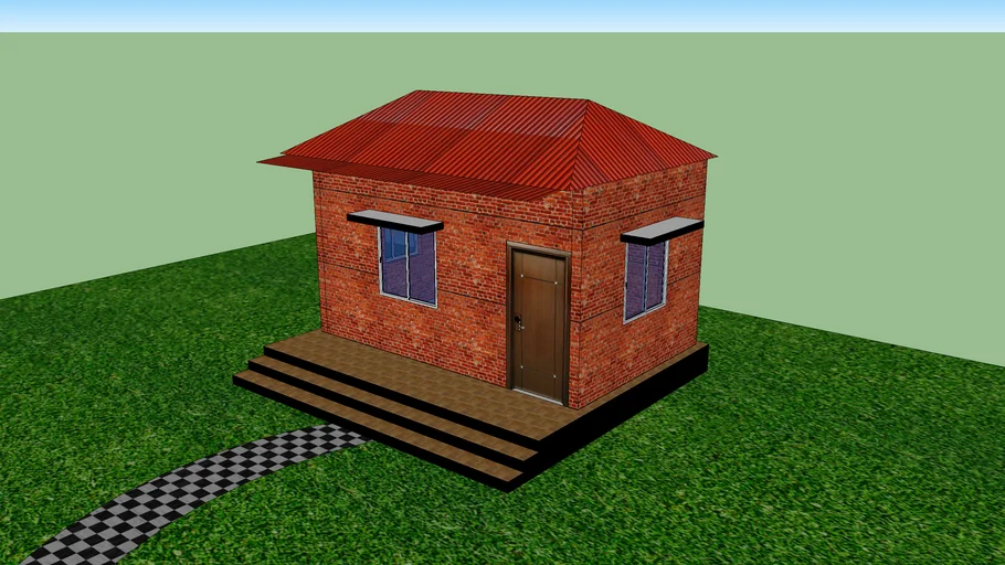Tin Shade House | 3D Warehouse