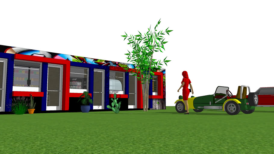 Container Shops | 3D Warehouse