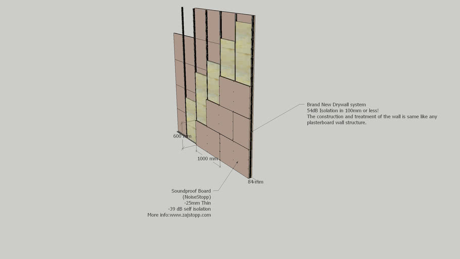 Sound proof | 3D Warehouse