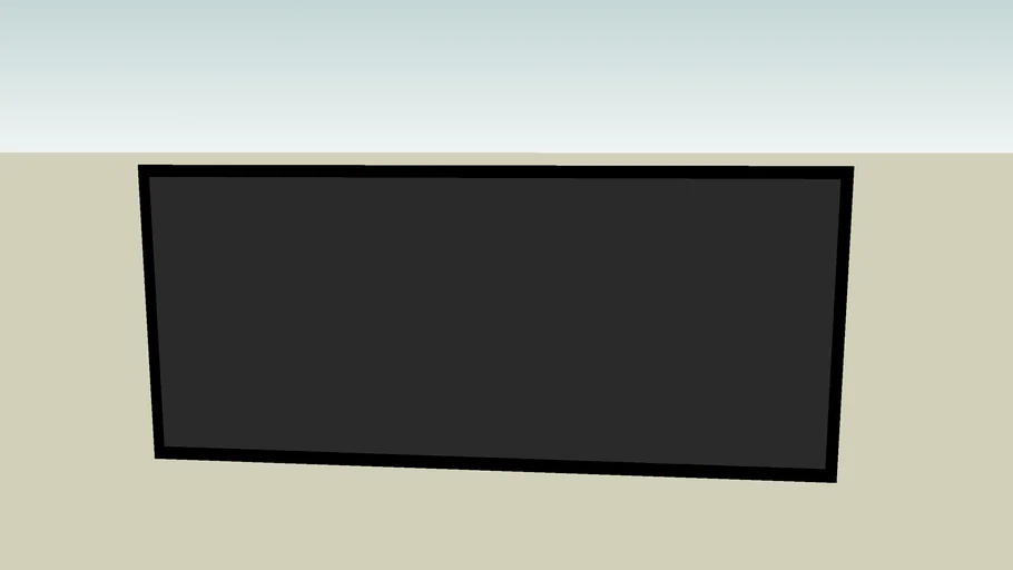 Worlds Largest Plasma Screen | 3D Warehouse