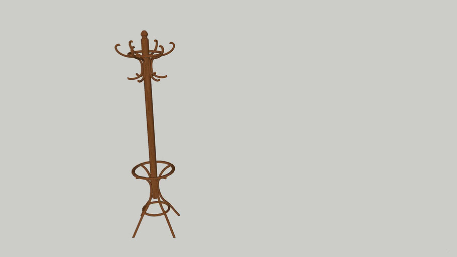 Hat and coat rack | 3D Warehouse