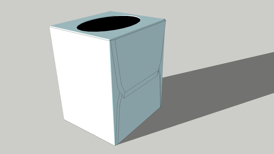 Tissue box | 3D Warehouse
