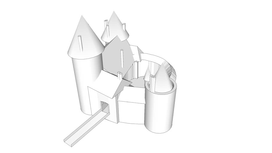 Castell Coch (Red Castle) | 3D Warehouse