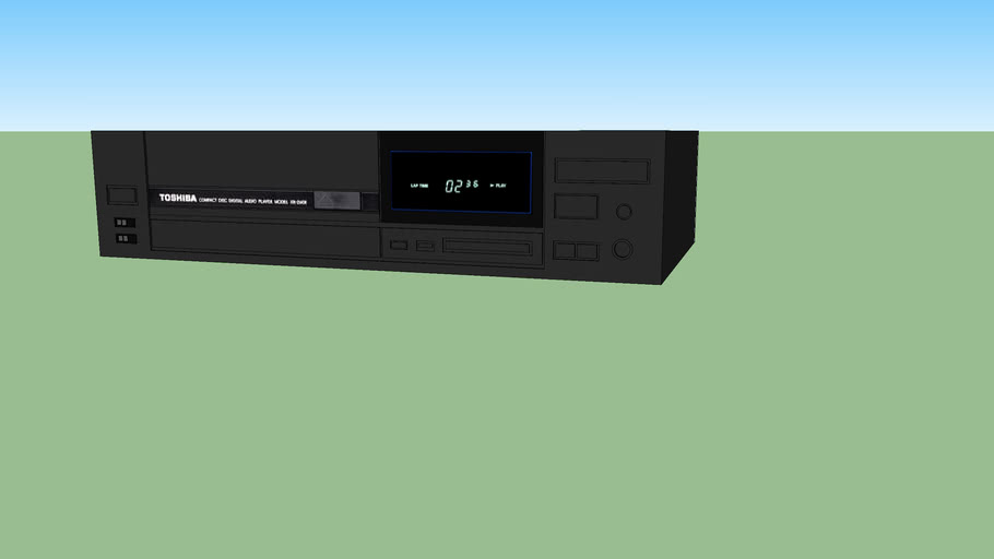 Toshiba CD player (XR-Z60) | 3D Warehouse