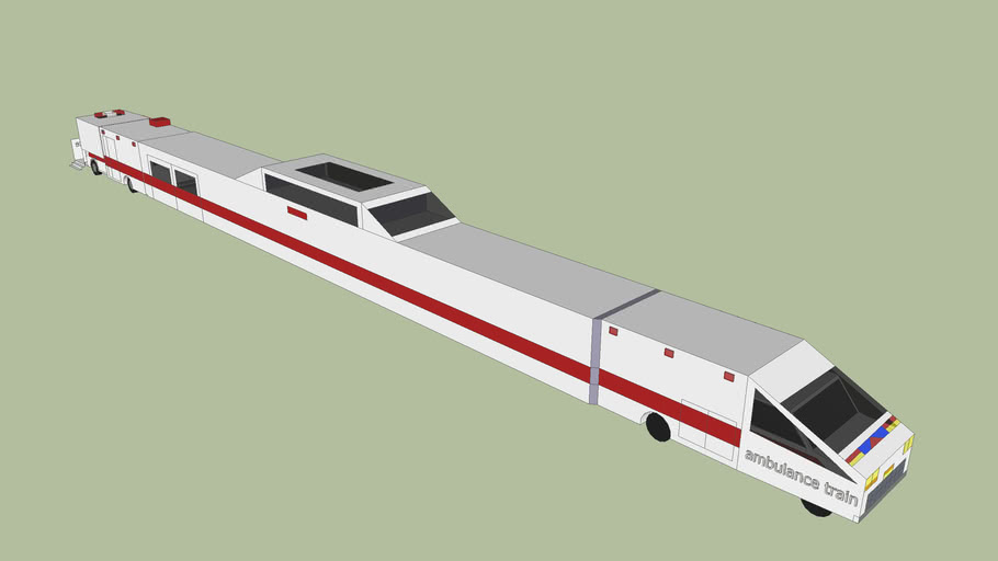 ambulance train | 3D Warehouse