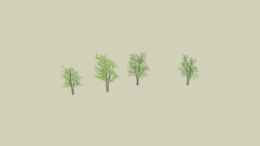 GROUP OF 3D TREES | 3D Warehouse