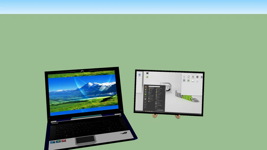 2nd Monitor Stand | 3D Warehouse