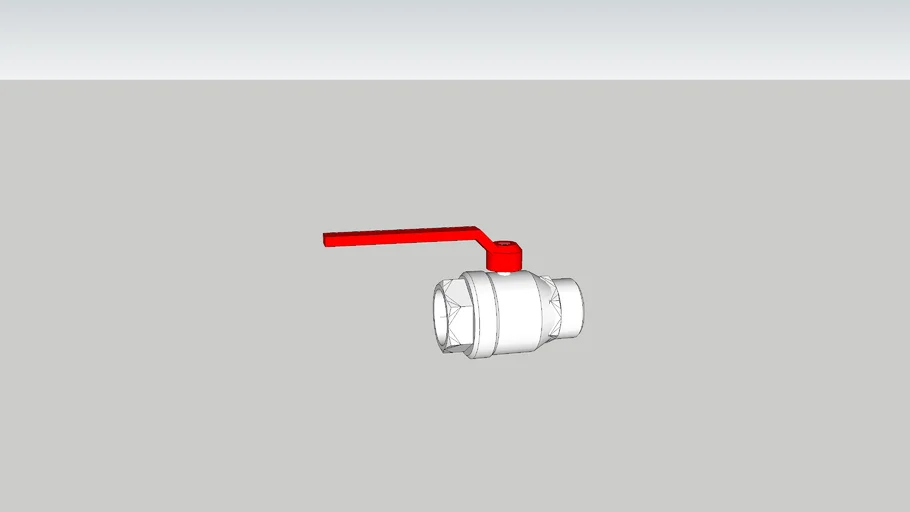 Кран шаровый 3/4 GW-GZ Ball valve | 3D Warehouse