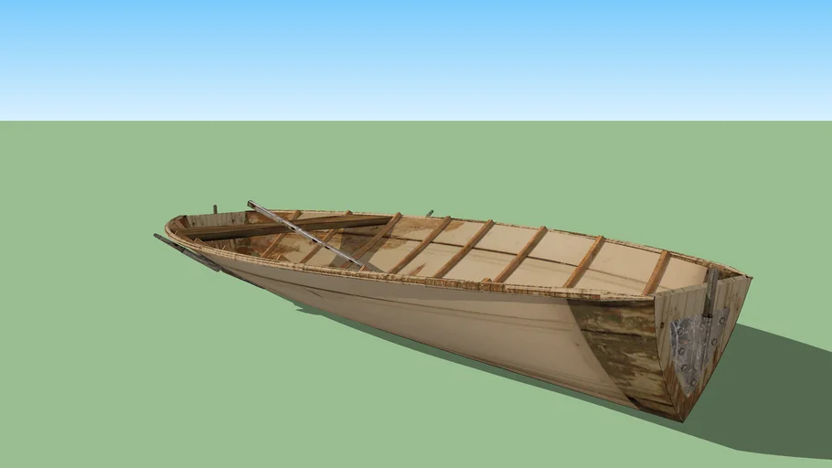 Wood+boat | 3D Warehouse