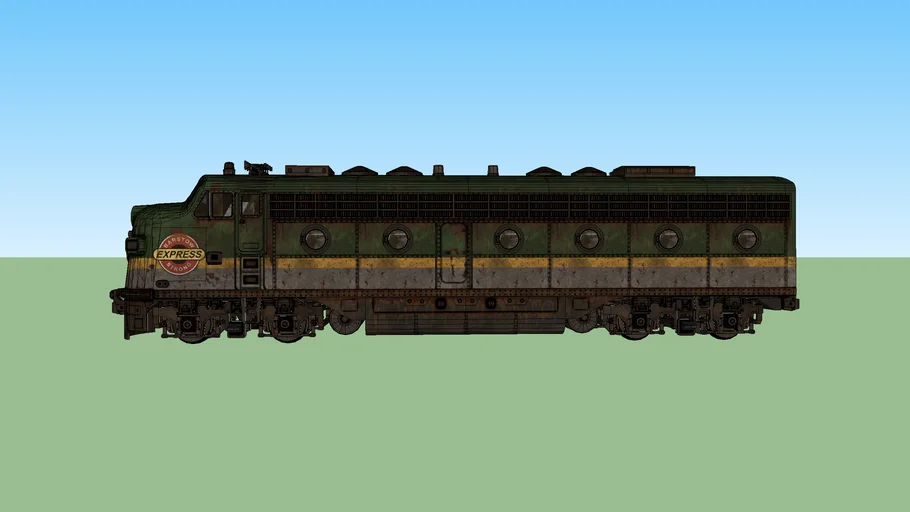 train engine | 3D Warehouse