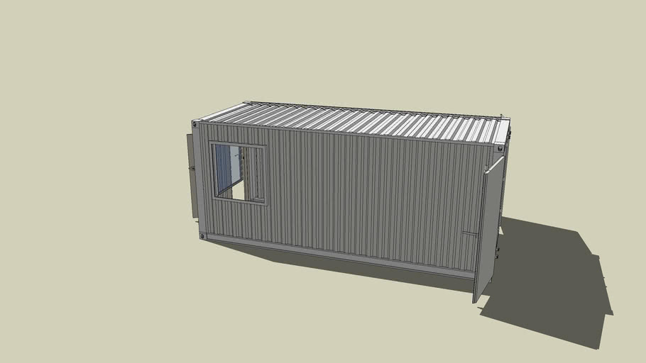 20 feet container | 3D Warehouse