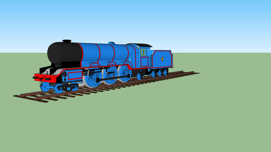 Gordon the Big Blue Engine | 3D Warehouse