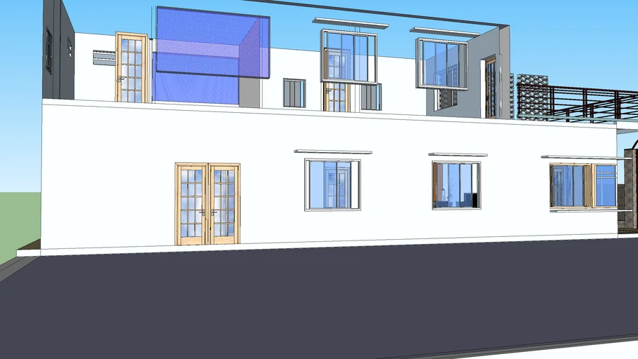 Nhà cấp 4 | 3D Warehouse