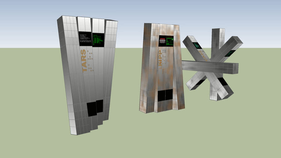 TARS, Interstellar | 3D Warehouse