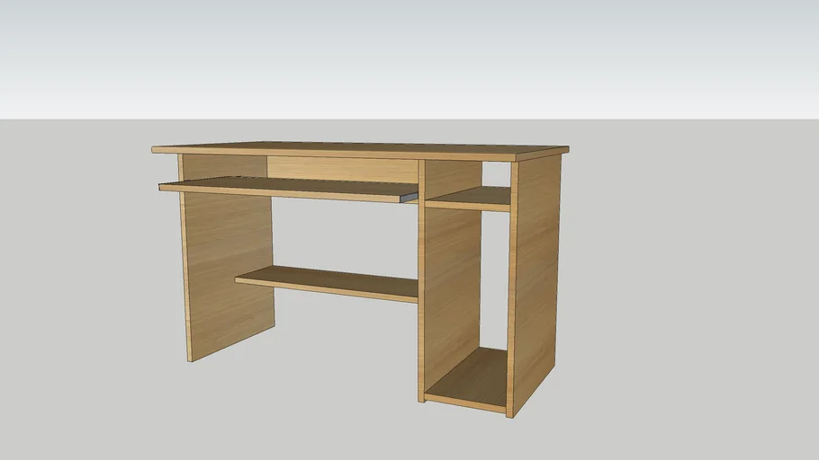 Computer Table | 3D Warehouse