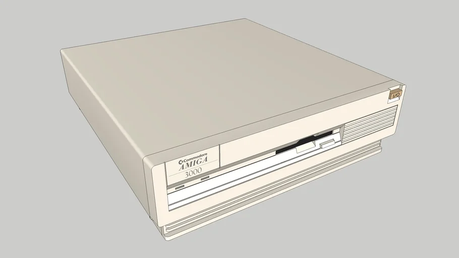 Commodore Amiga 3000D | 3D Warehouse