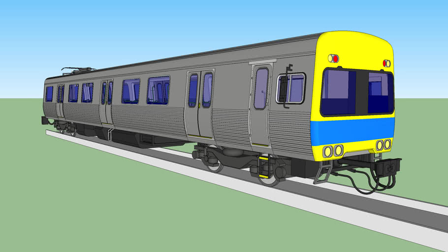 Alstom Comeng Train Front | 3D Warehouse