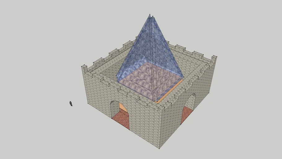castle pyramid | 3D Warehouse