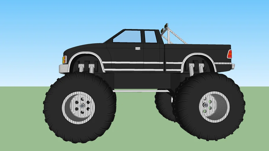 Ford F-150 Monster Truck | 3D Warehouse